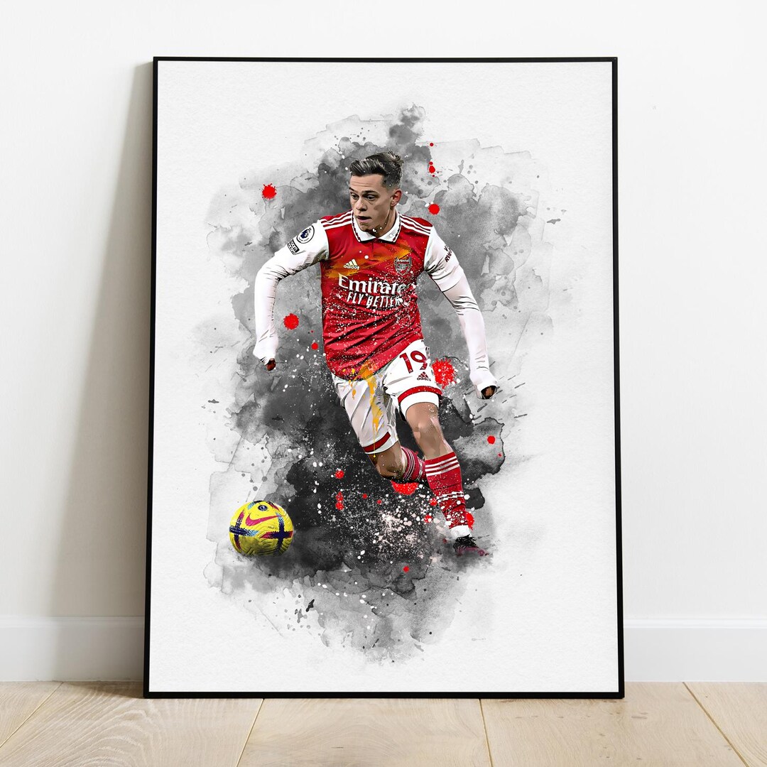 Trossard Poster, Arsenal Footballer Wall Art Print - Etsy
