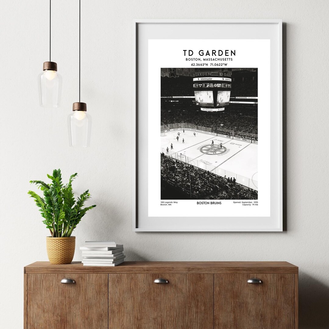TD Garden Hockey Stadium Poster – Boston Sports Print - Etsy UK