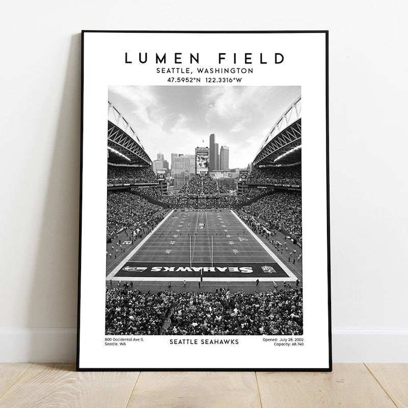Seahawks Football Digital - Etsy UK