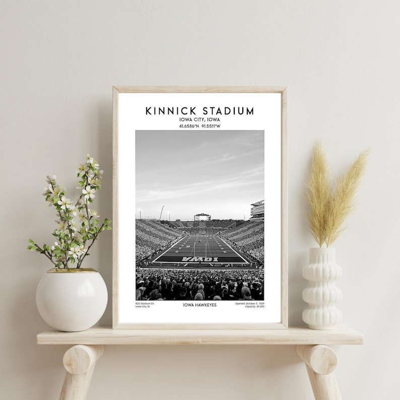 Kinnick Stadium Poster – Iowa Football Wall Art - Etsy