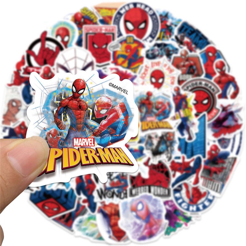 Spider Man Stickers - Etsy