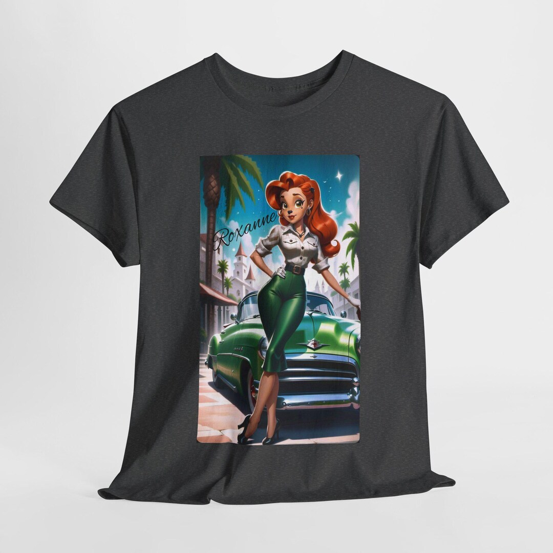 Disney Roxanne Pinup T-shirt - Etsy