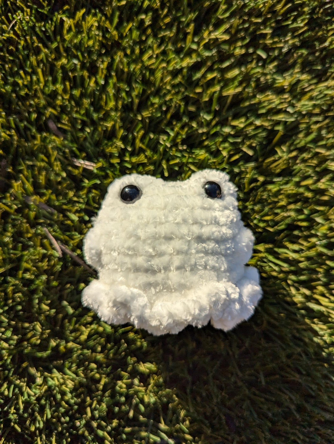 Crochet Ghost Frog Handmade Fall Decor Autumn Crochet Frog Halloween ...