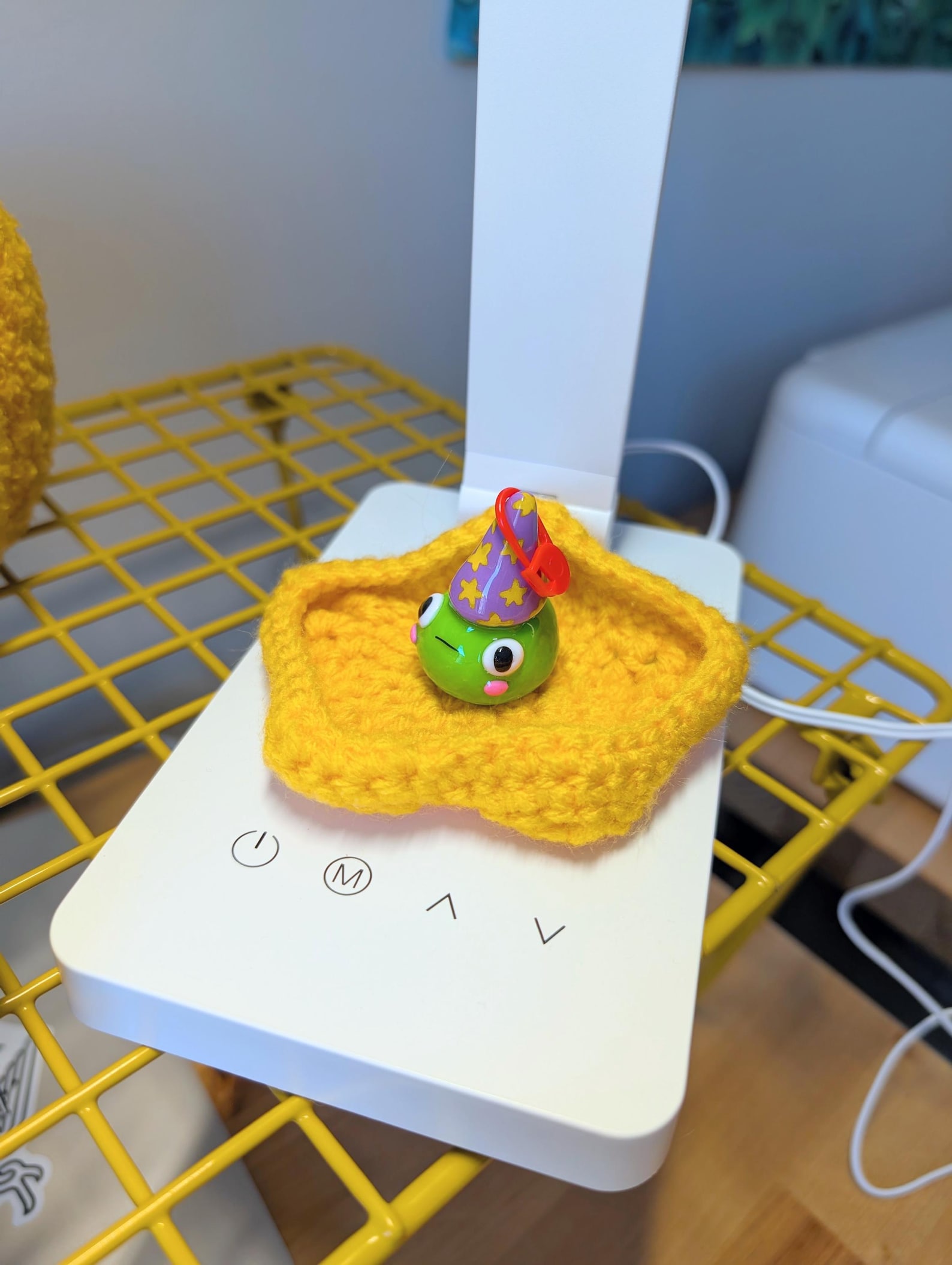 Wizard Frog Ring Holder | Handmade Ring Display | Cute Ring Storage ...