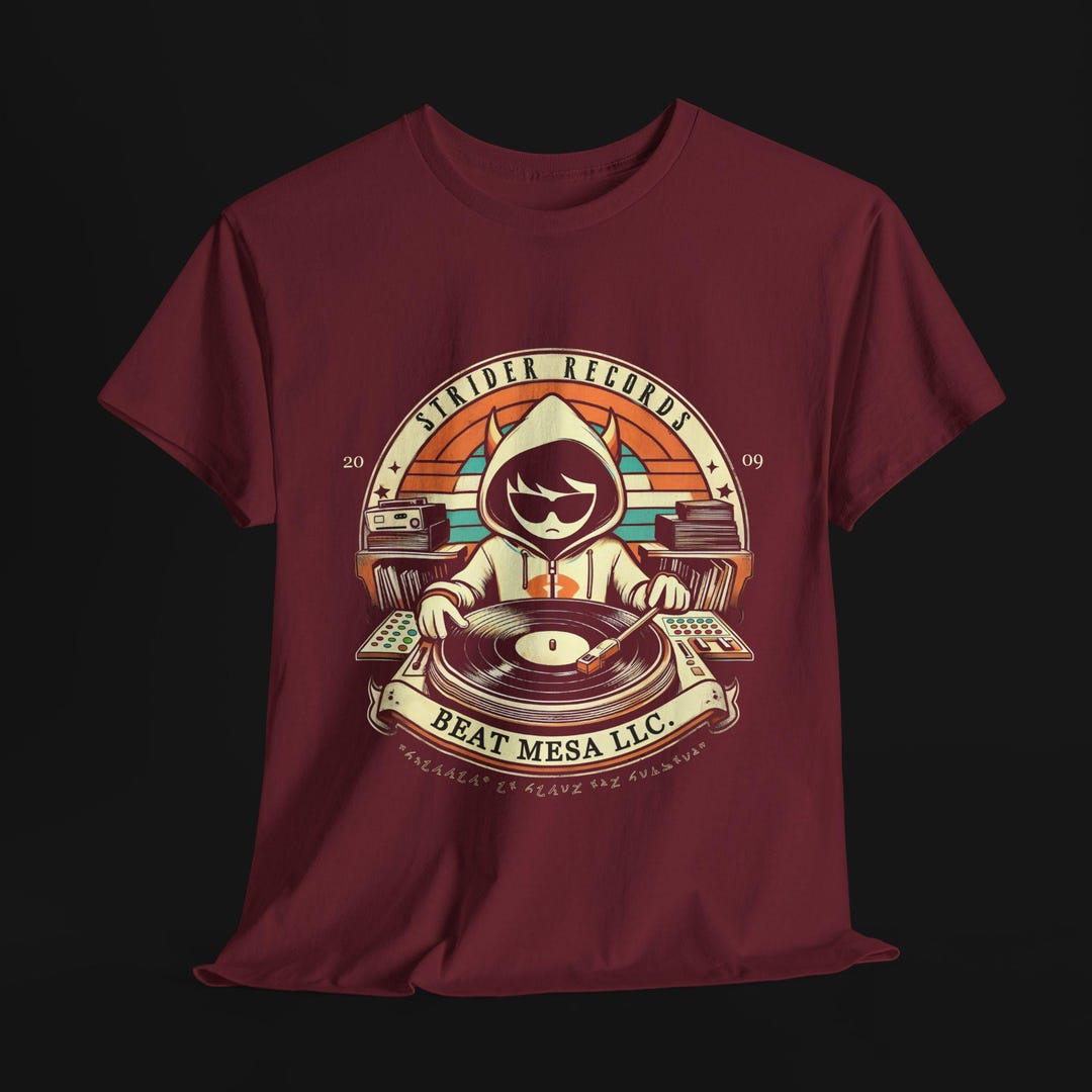 Dave Strider Homestuck Graphic Tee, Homestuck Cosplay, Vintage Style ...