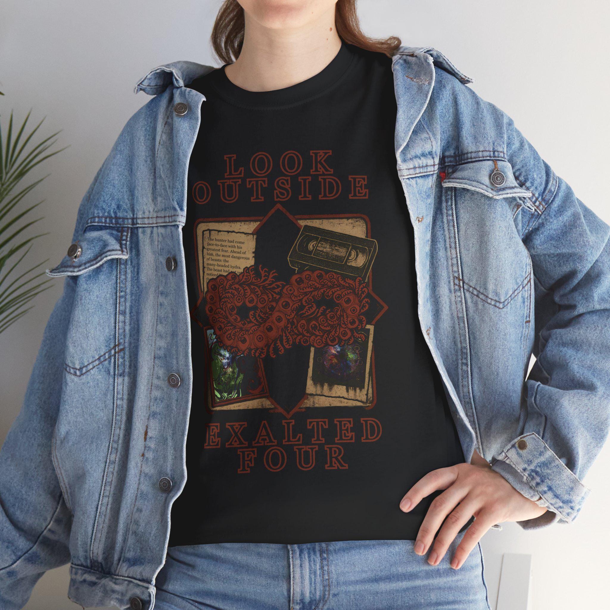 Look Outside Exalted Four T-shirt | Look Outside Game | Exalted Four ...