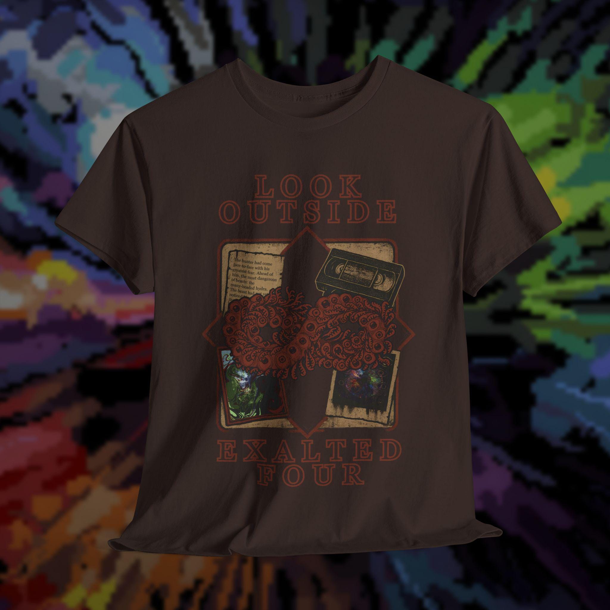 Look Outside Exalted Four T-shirt | Look Outside Game | Exalted Four ...