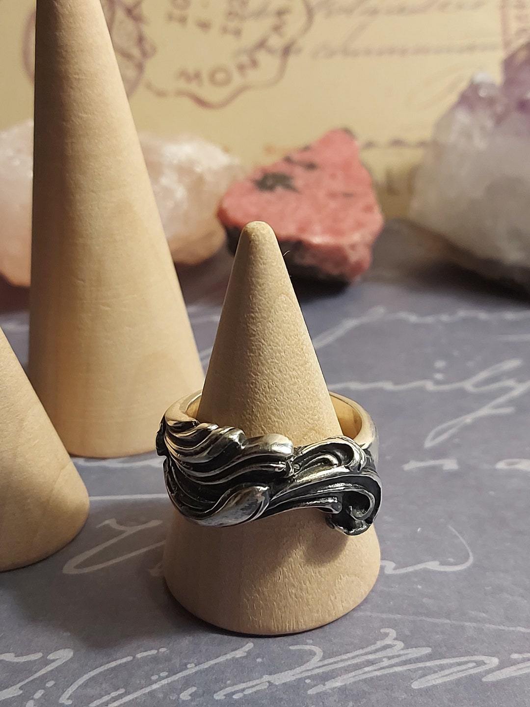 Heavy Island Ring Ocean Ring, Rare Surfer Ring, Waves, Vintage Old ...