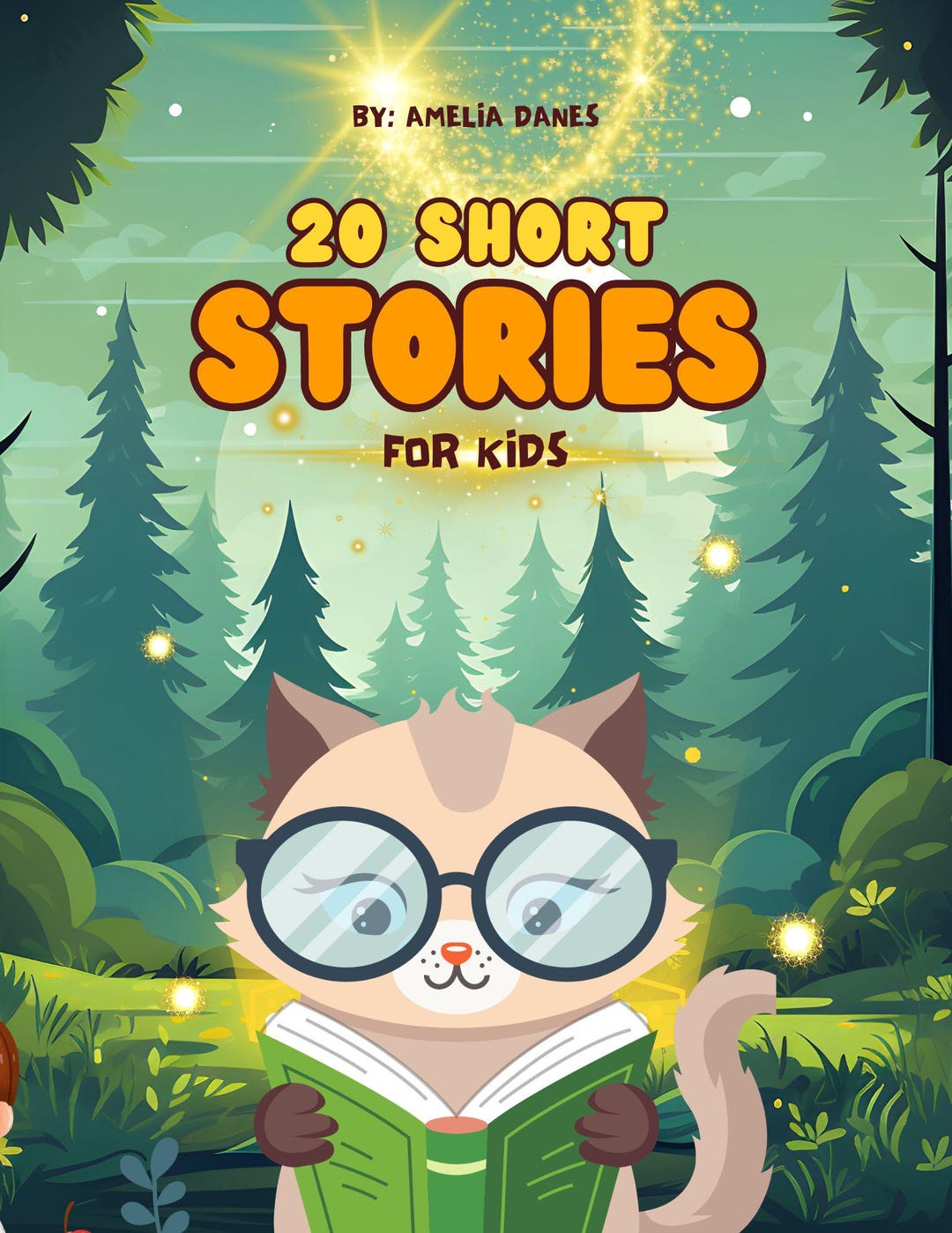 20 Short Stories for Kids, Digital Printable, Toddler Book, Kids ...