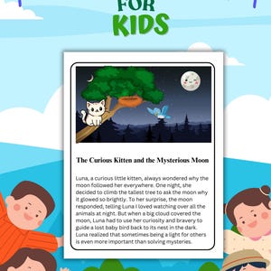 20 Short Stories for Kids, Digital Printable, Toddler Book, Kids ...