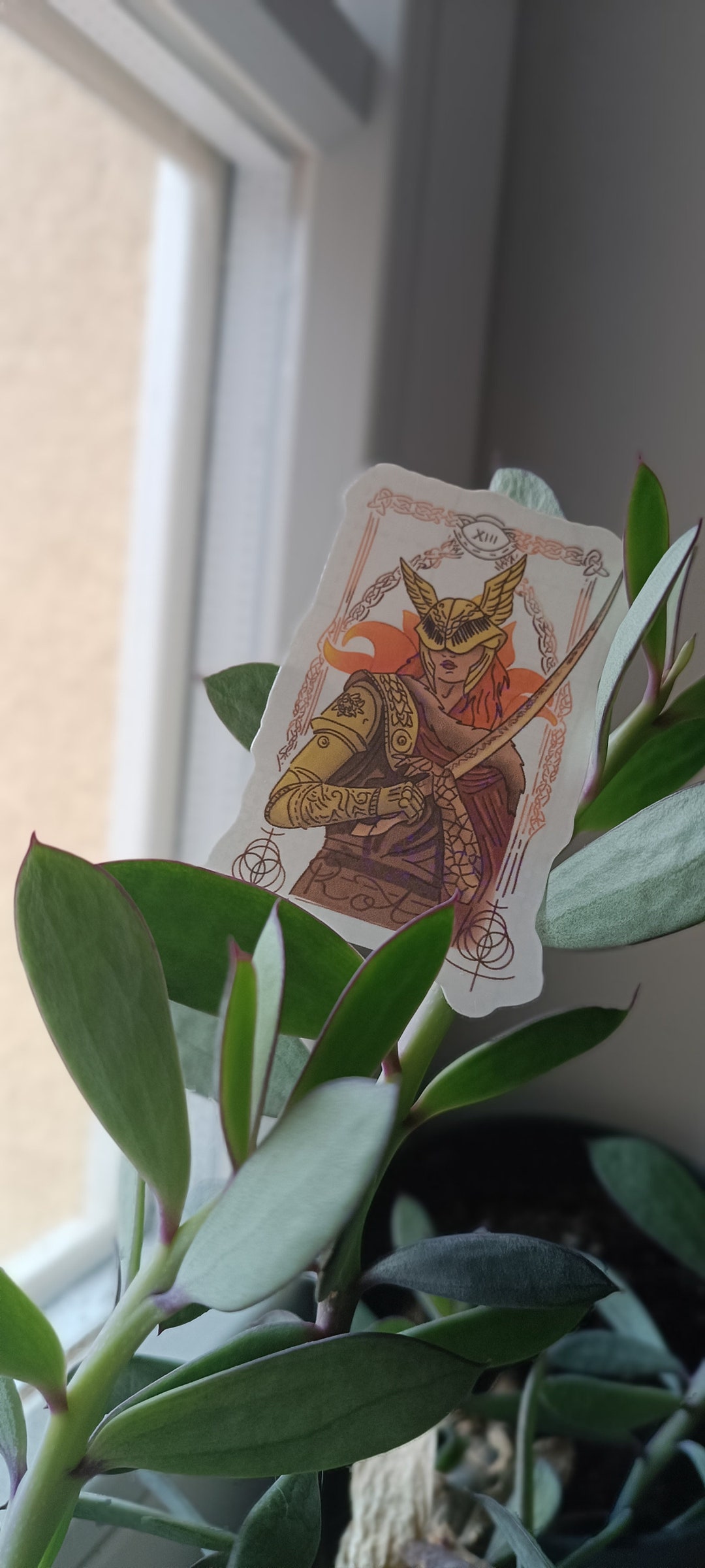 Malenia Holographic Sticker - Etsy