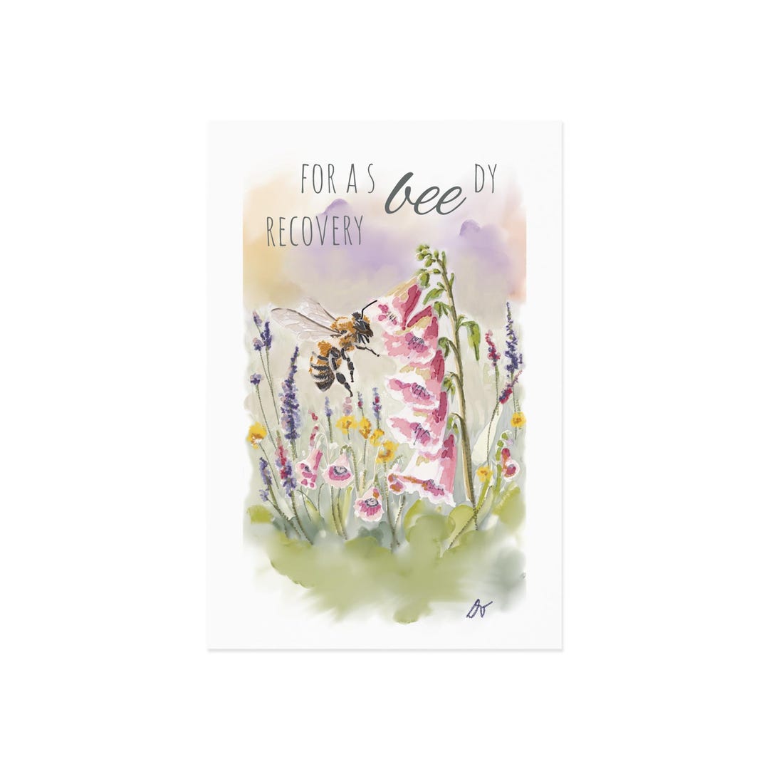 Get Well Postcards, Nature Inspired, for a Sbeedy Recovery, Mindfulness ...