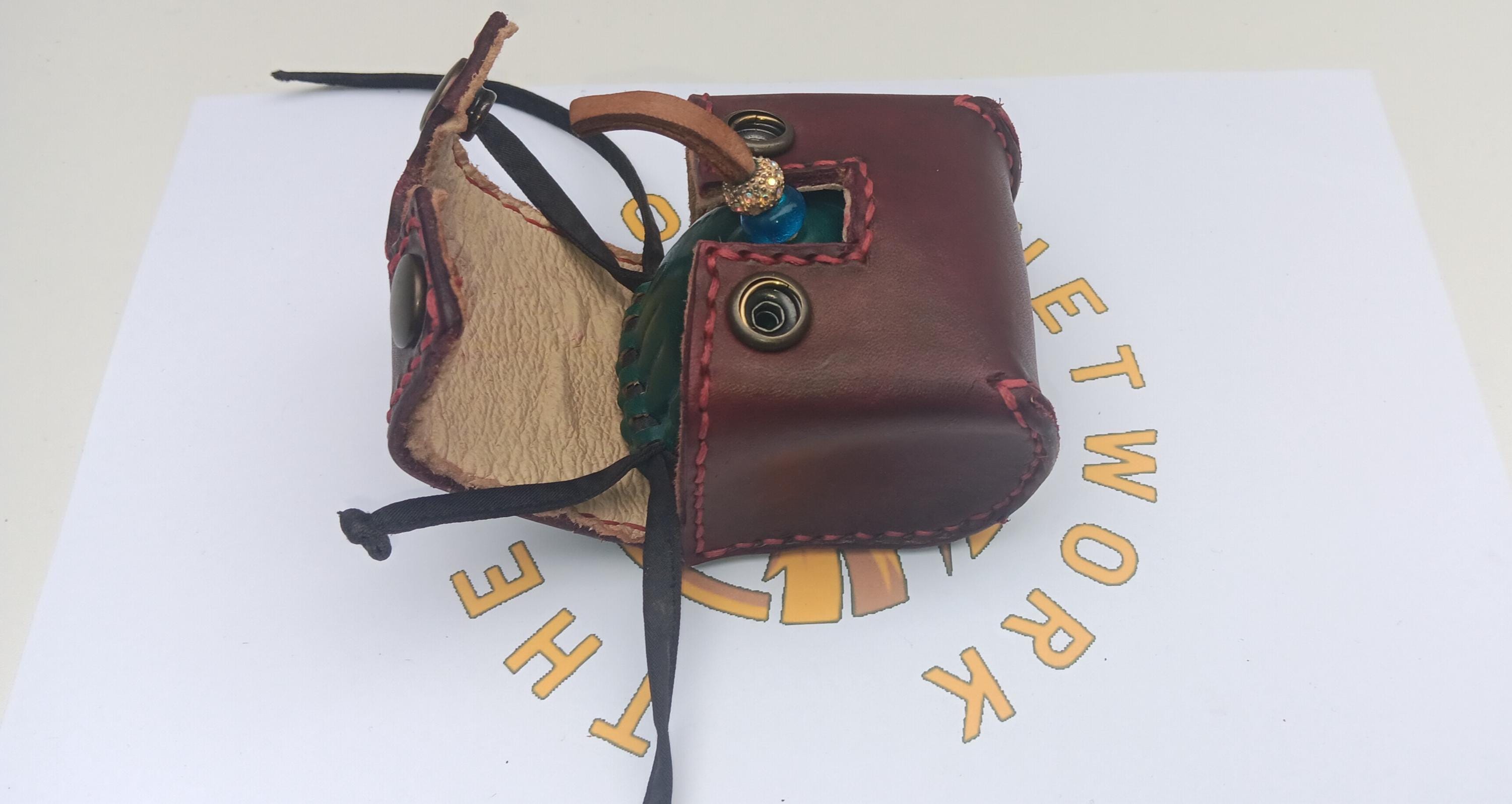 Falconry Leather Hood Holder / Protector Extra Sturdy (medium Size) - Etsy