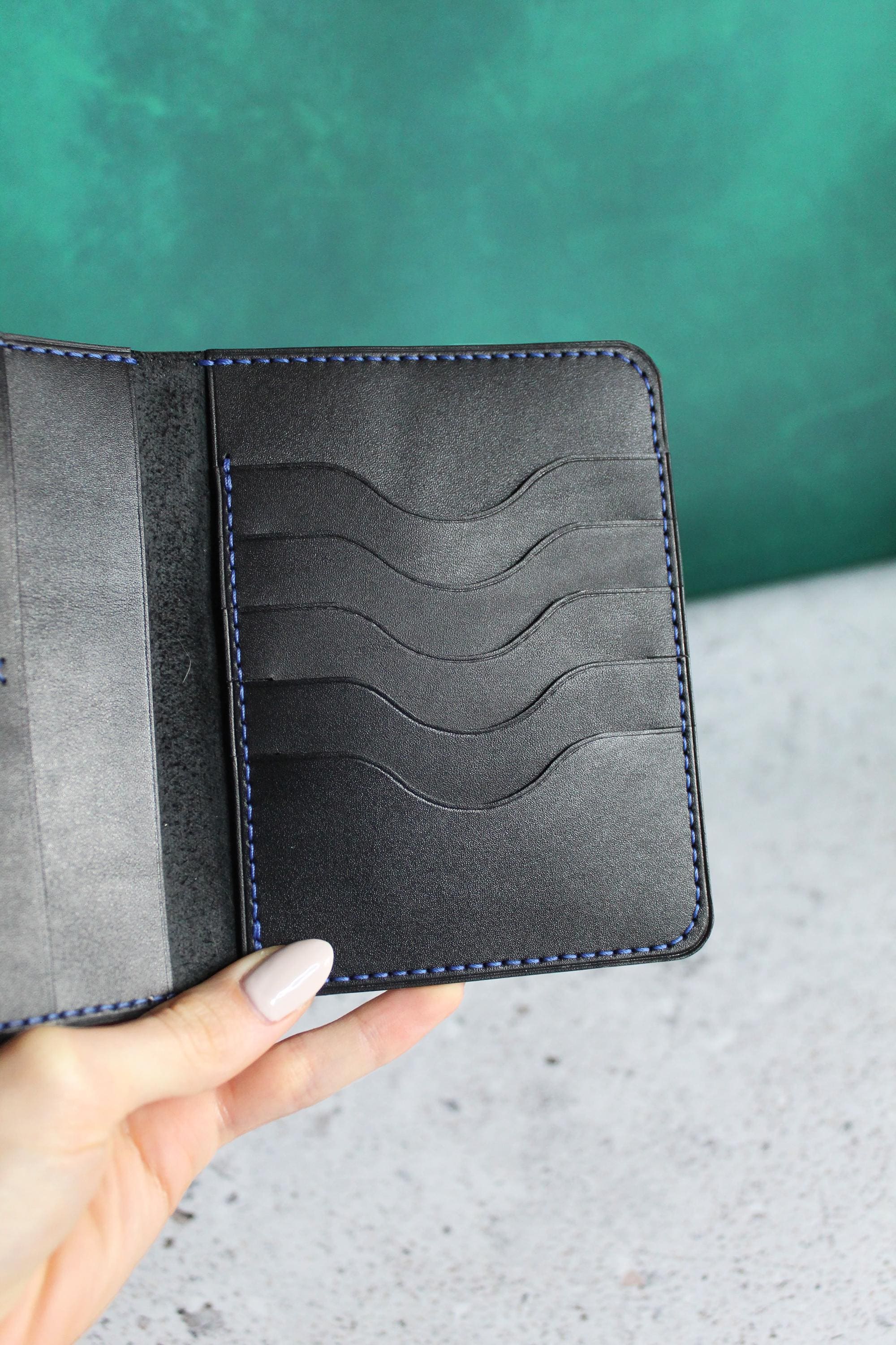 Leather Card Holder Wallet Pattern /leather Card Holder Template /A4 ...