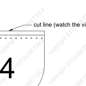 A5 Leather Notebook Cover PDF PATTERN -DIY Leather -a4/letter Notebook ...