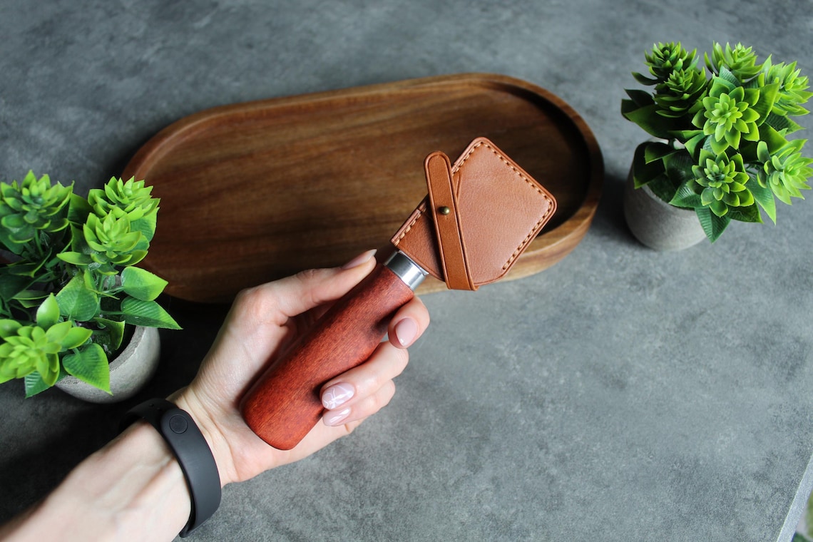 Bundle of 4 Leather Patterns for Beginners -skiving Knife Sheaths ...