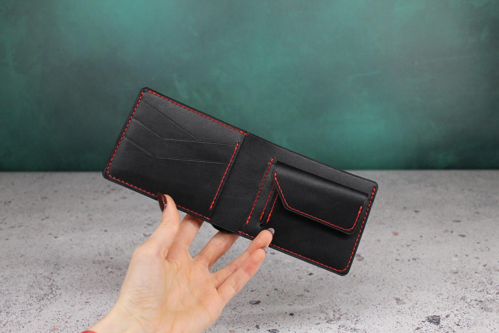 Wallet With Coin Pocket -bifold Wallet -tutorial Video -PDF Pattern ...