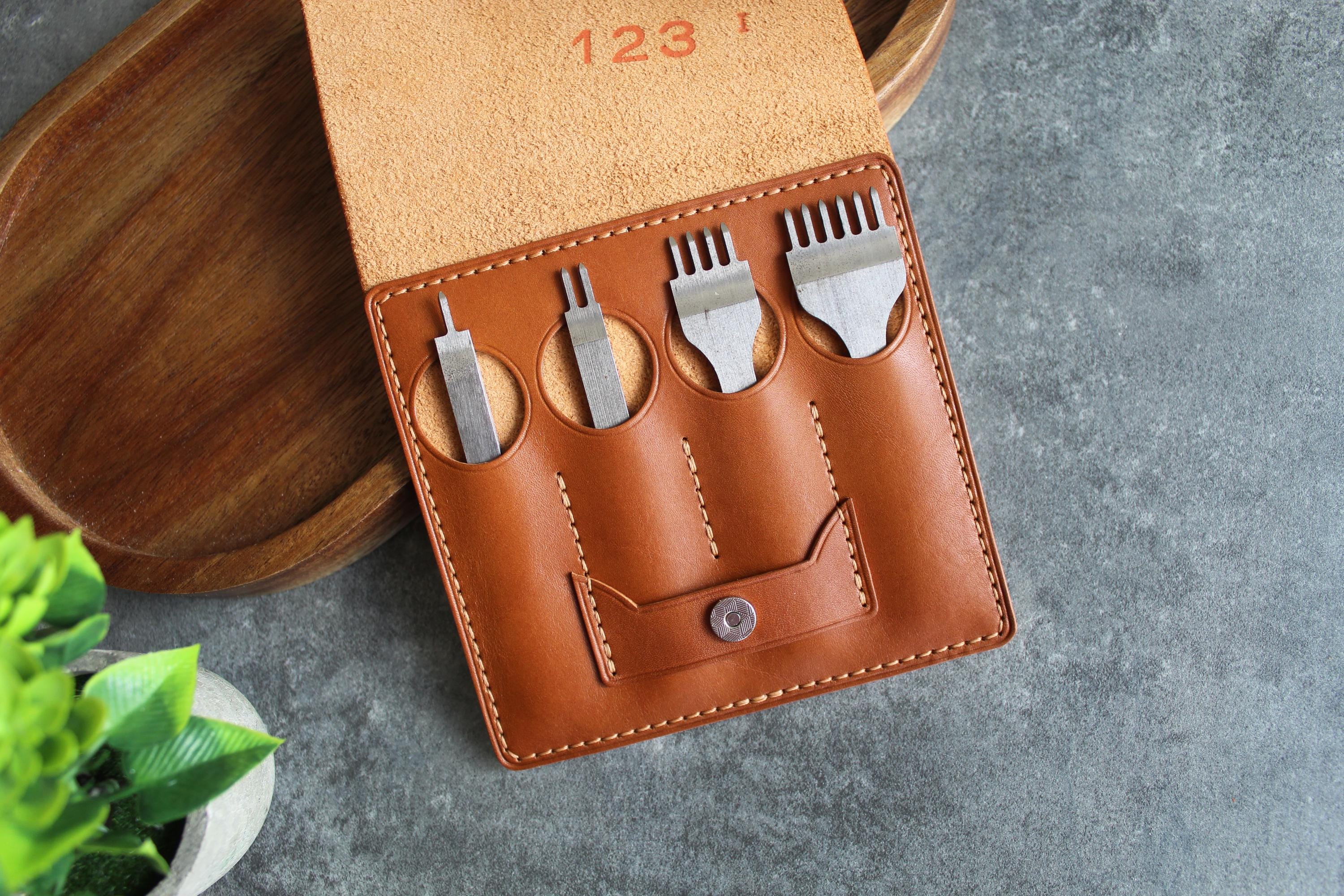 Bundle of 4 Leather Patterns for Beginners -skiving Knife Sheaths ...