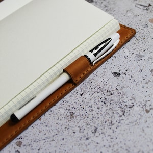 A5 Leather Notebook Cover PDF PATTERN -DIY Leather -a4/letter Notebook ...