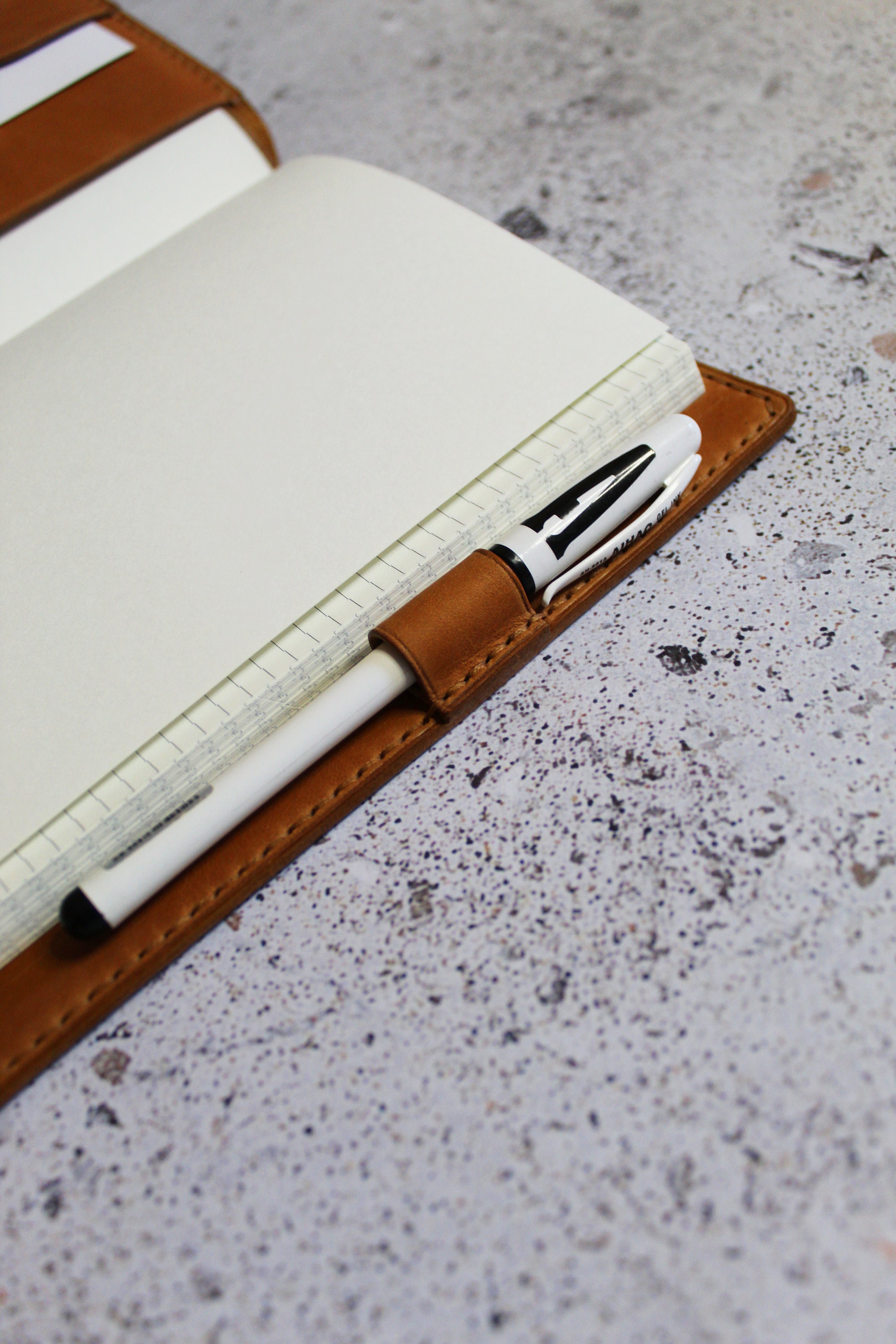 A5 Leather Notebook Cover PDF PATTERN -DIY Leather -a4/letter Notebook ...