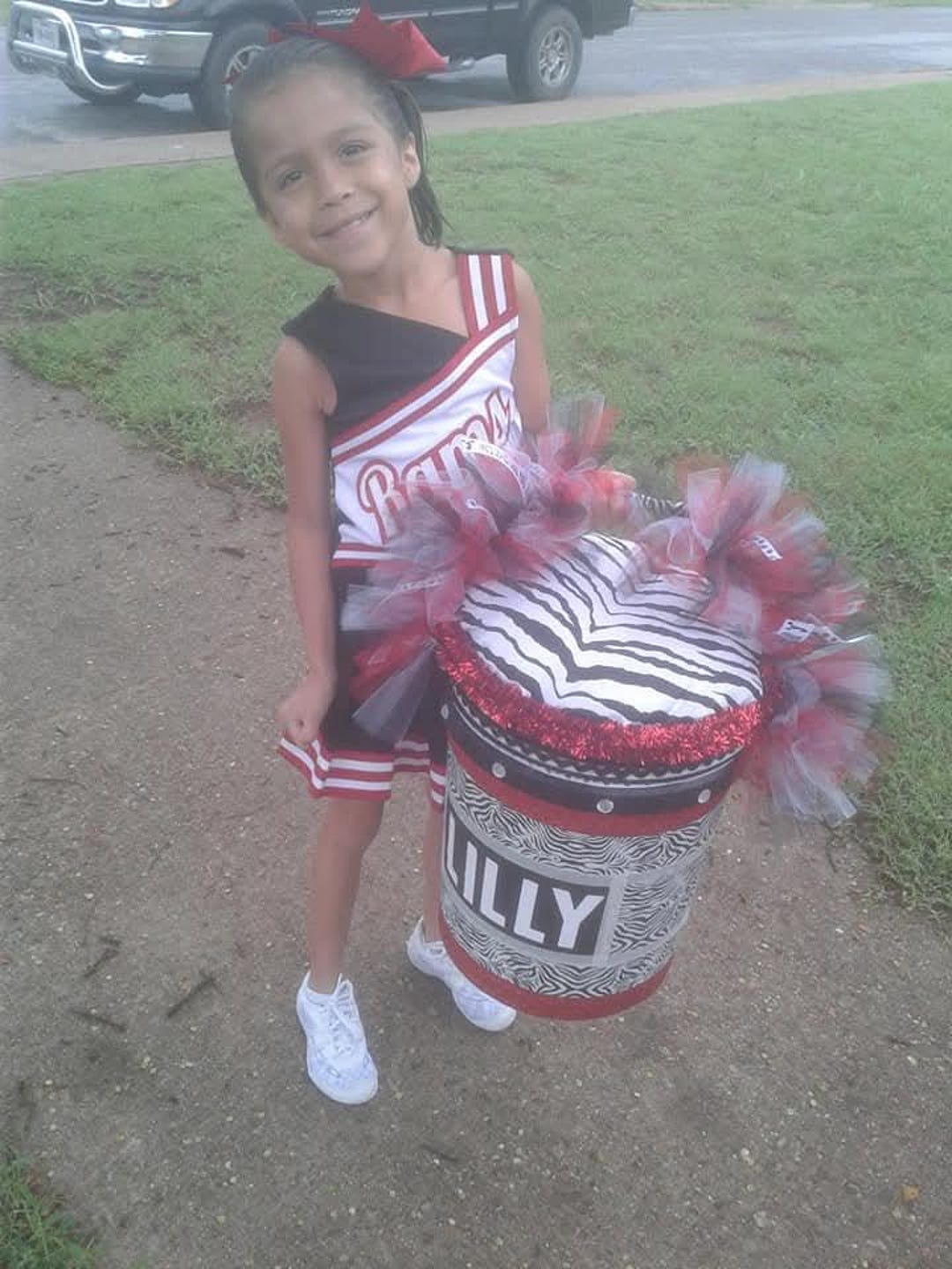 Cheer Bucket/ Seat Zebra - Etsy