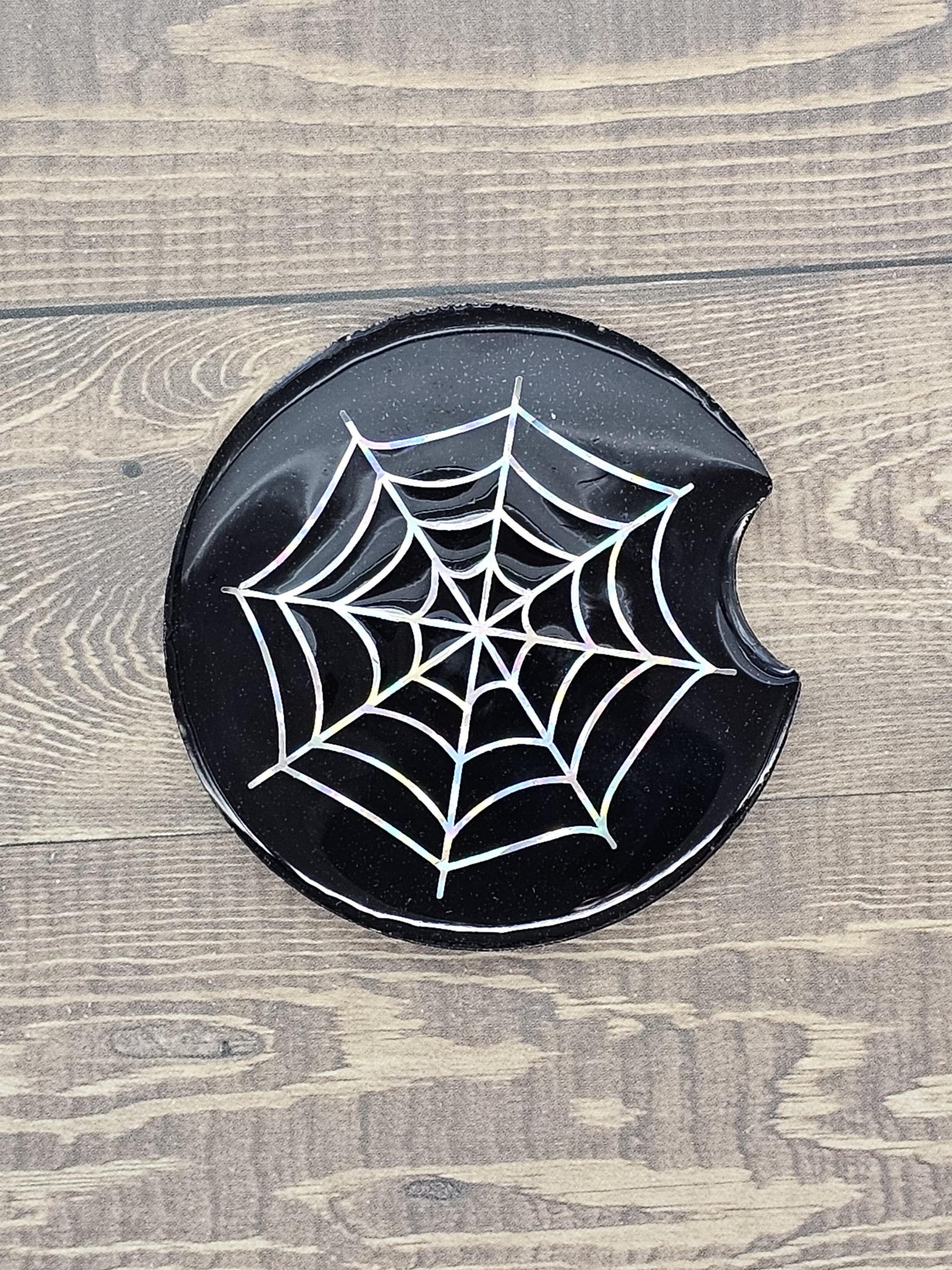 Spiderweb Car Cupholder Coasters Halloween Spooky Goth - Etsy