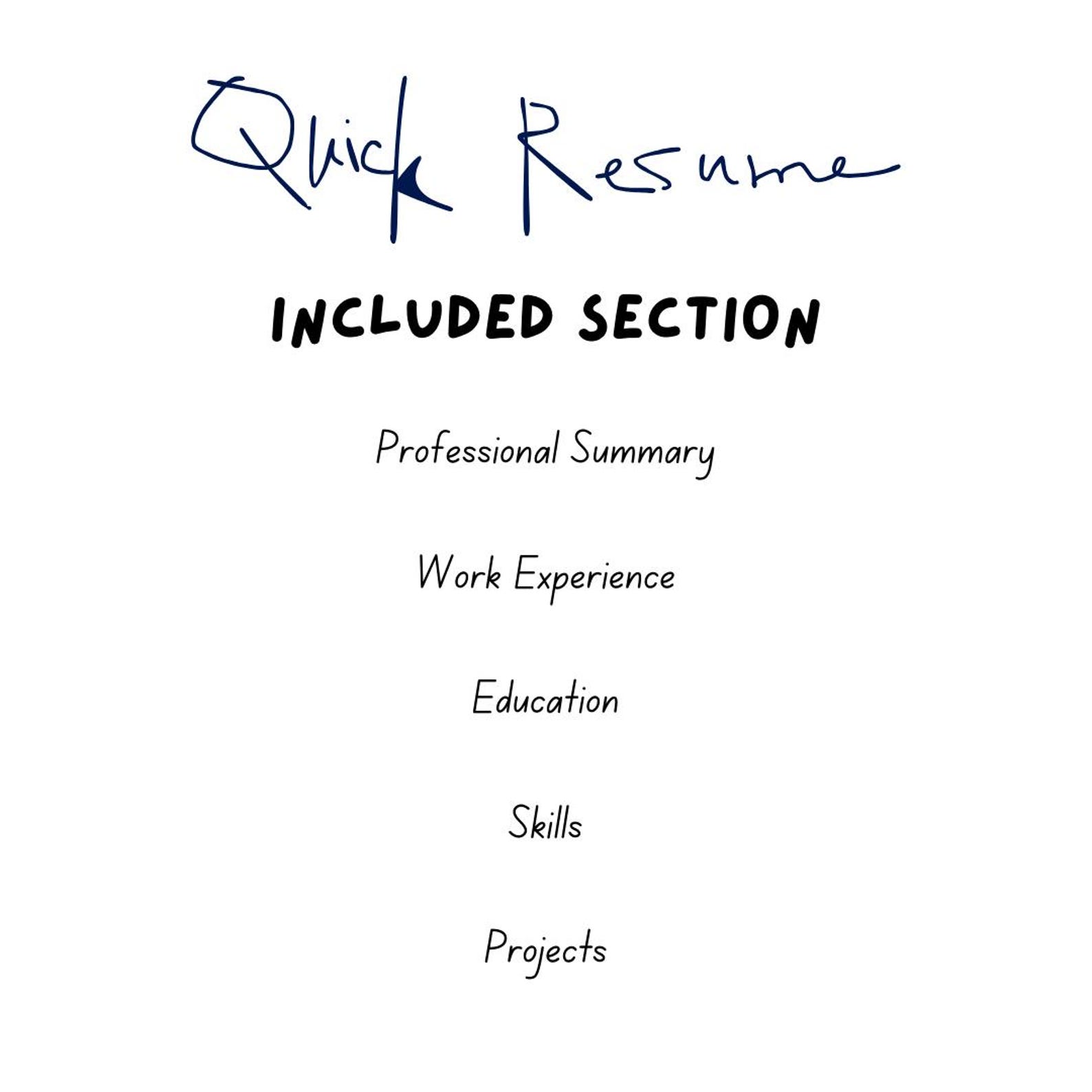 Ats-friendly, Workday-compatible Resume Template for Easy Job ...