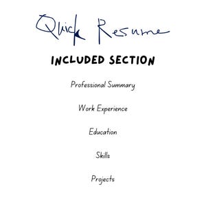 Ats-friendly, Workday-compatible Resume Template for Easy Job ...