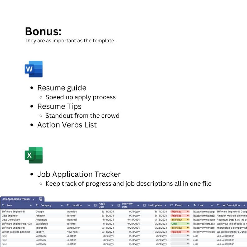 Easy-to-use ATS Resume Template Workday-compatible, Saves Time for Fast ...