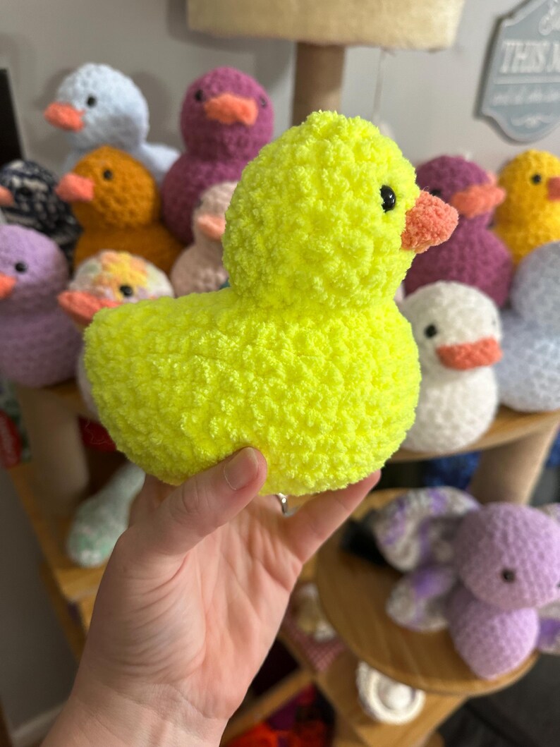 Duck Crochet/ Rubber Duck - Etsy