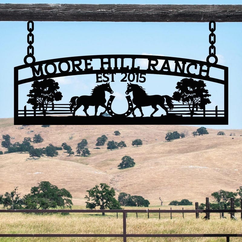 Ranch Sign - Etsy