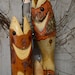 Wooden Fish on a Stringer, Set of 3, Hand Made Finished Fish, Fisherman ...