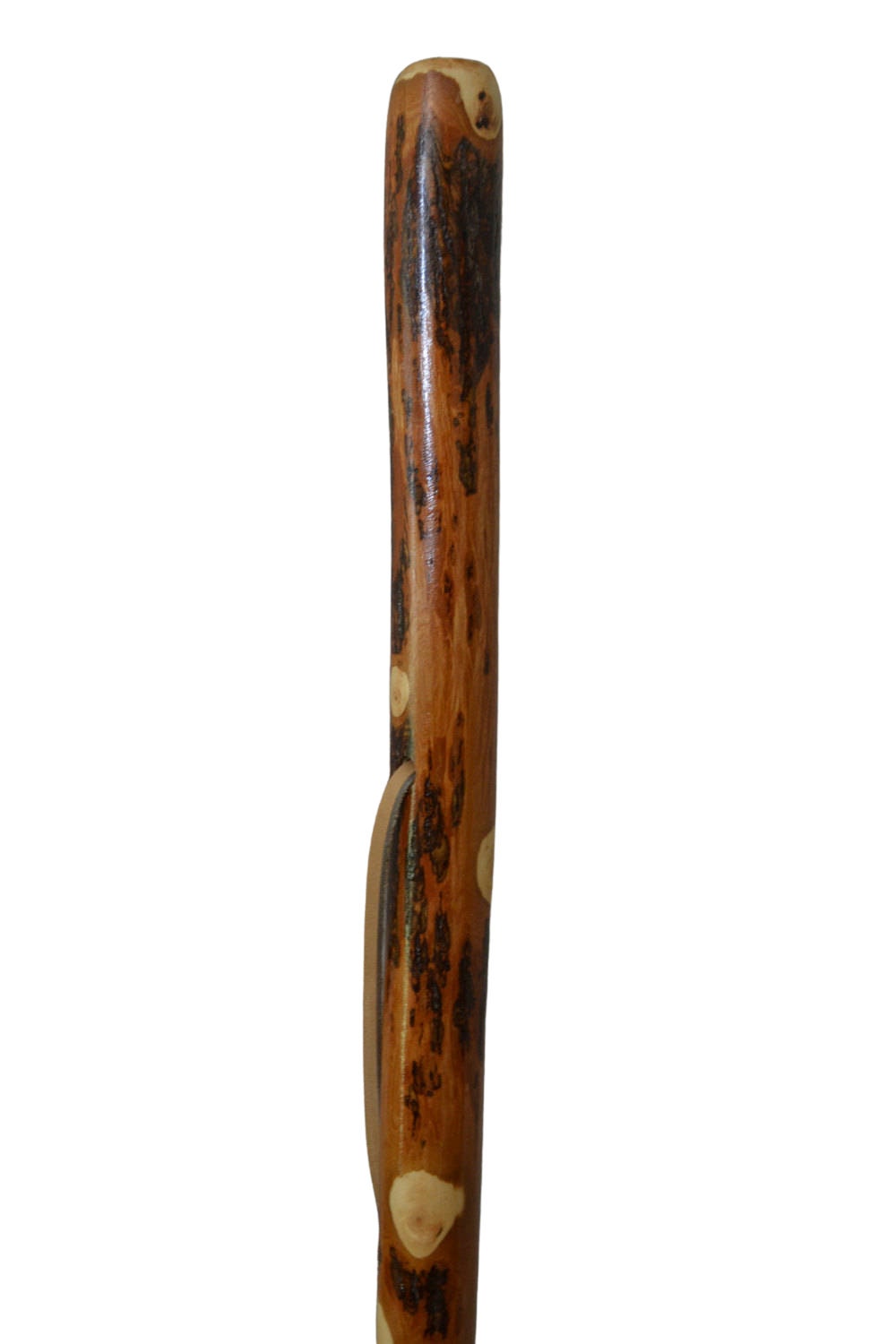 Handcrafted Hickory Walking Stick: Durable Kiln-dried Hiking Staff for ...