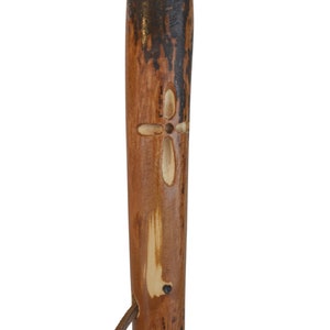 Handcrafted Christian Walking Stick With Carved Cross - Kiln-dried ...