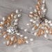 Pair of Shoe Clips for Wedding, Bridal Accessories, Clip Heels Parties ...