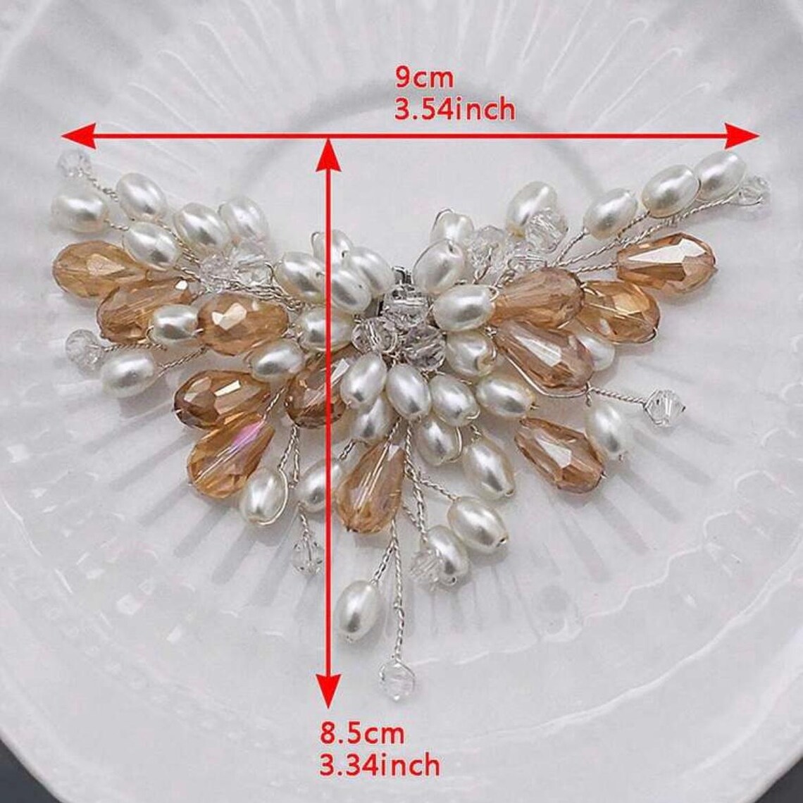Pair of Shoe Clips for Wedding, Bridal Accessories, Clip Heels Parties ...