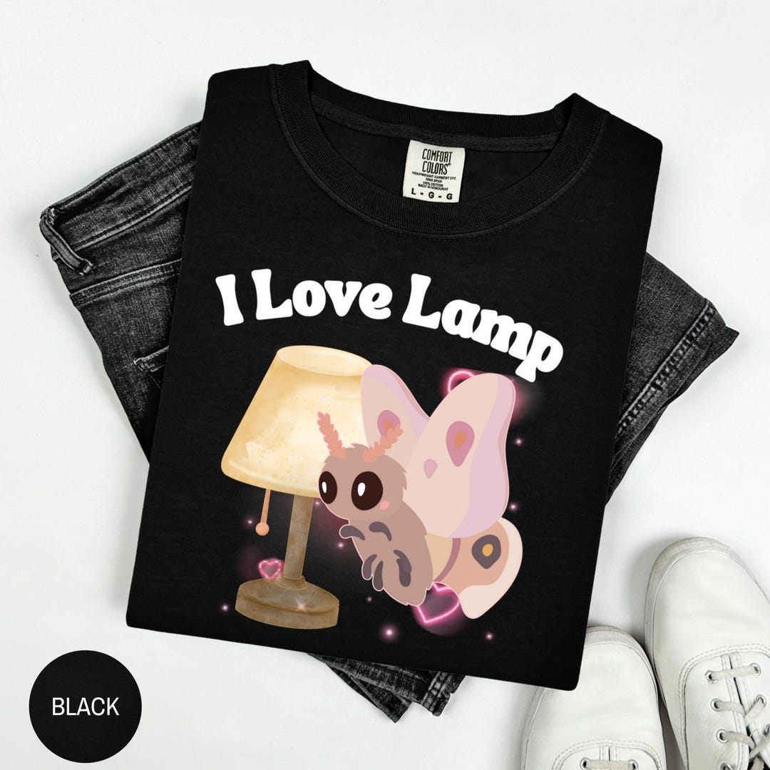I Love Lamp Anchorman Quote T-shirt | Funny Moth Lovers Tee - Etsy