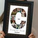 Letter C Photo Collage Template, Letter Custom Name, Initial Photo ...