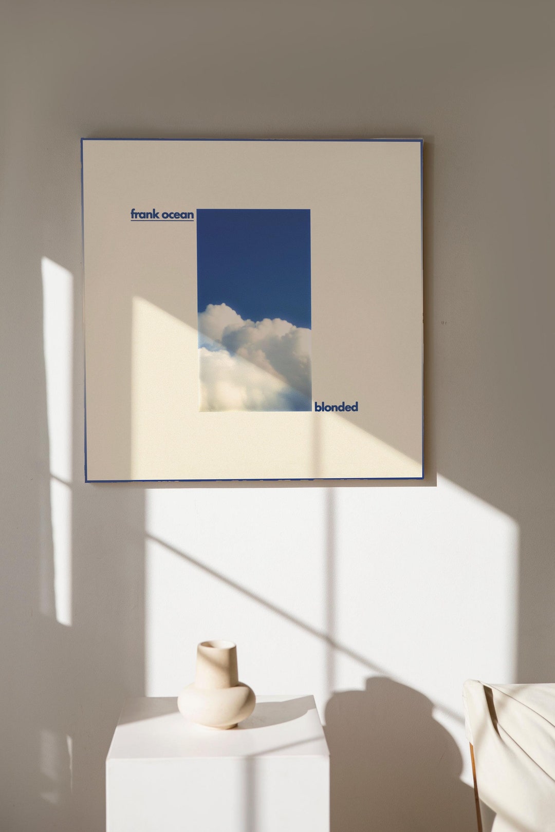 Blonded Frank Ocean Album Cover Design Poster - Etsy