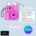 RA Door Dec: Colorful Polaroid Name Tags - Etsy