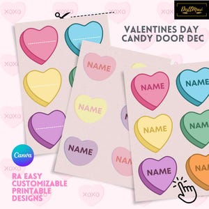 Valentines Day Candy Heart | RA Door Dec | Dorm Room | Classroom Decor ...