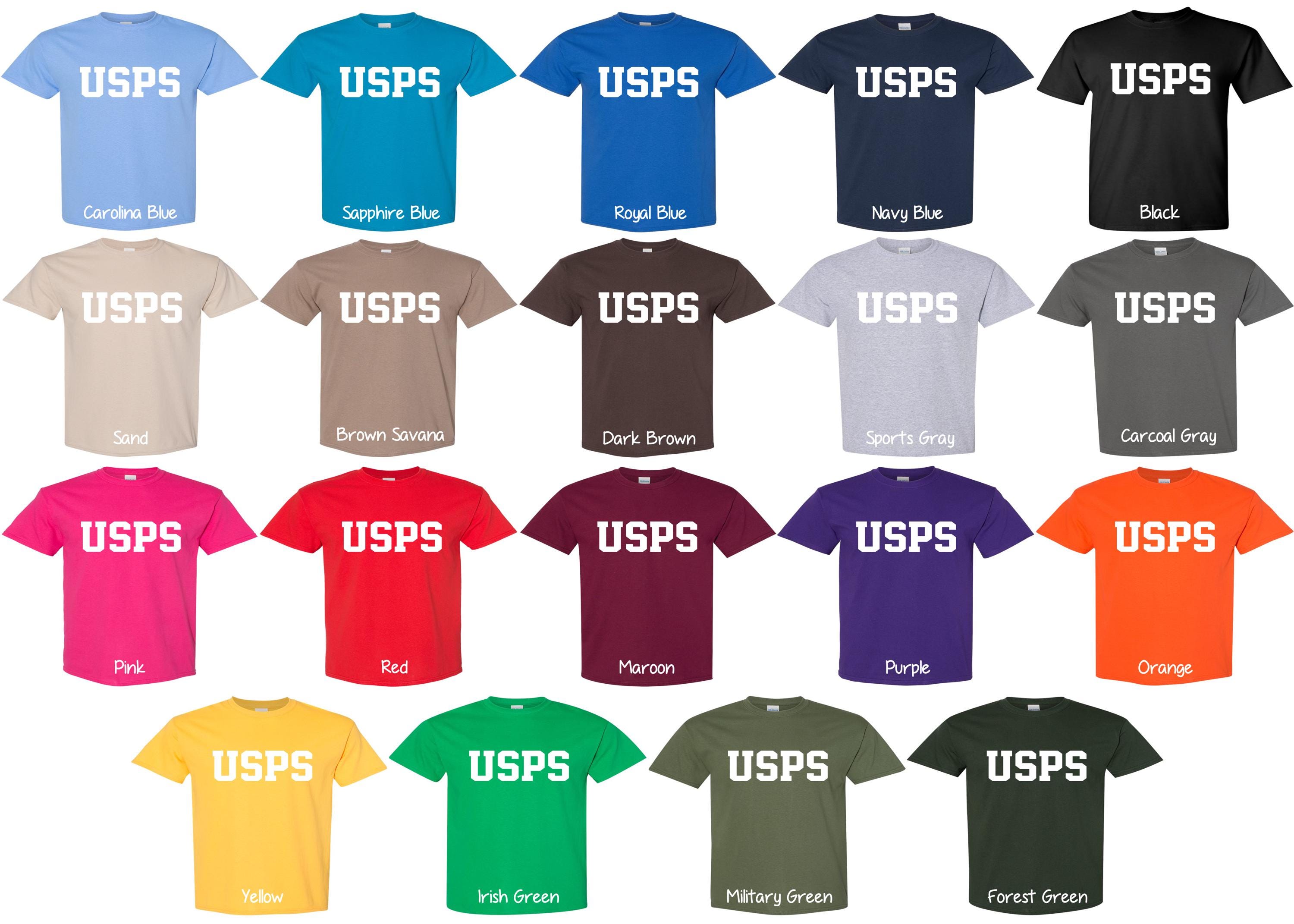 USPS Pt Military Style Shirt 19 Colors FREE SHIPPING 8 Sizes Small to ...