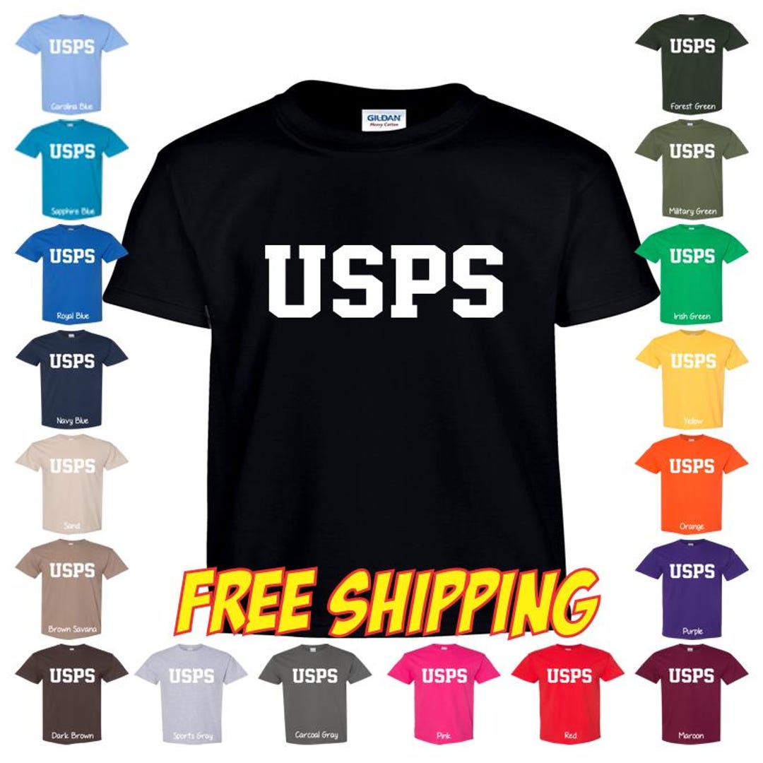 USPS Pt Military Style Shirt 19 Colors FREE SHIPPING 8 Sizes Small to ...