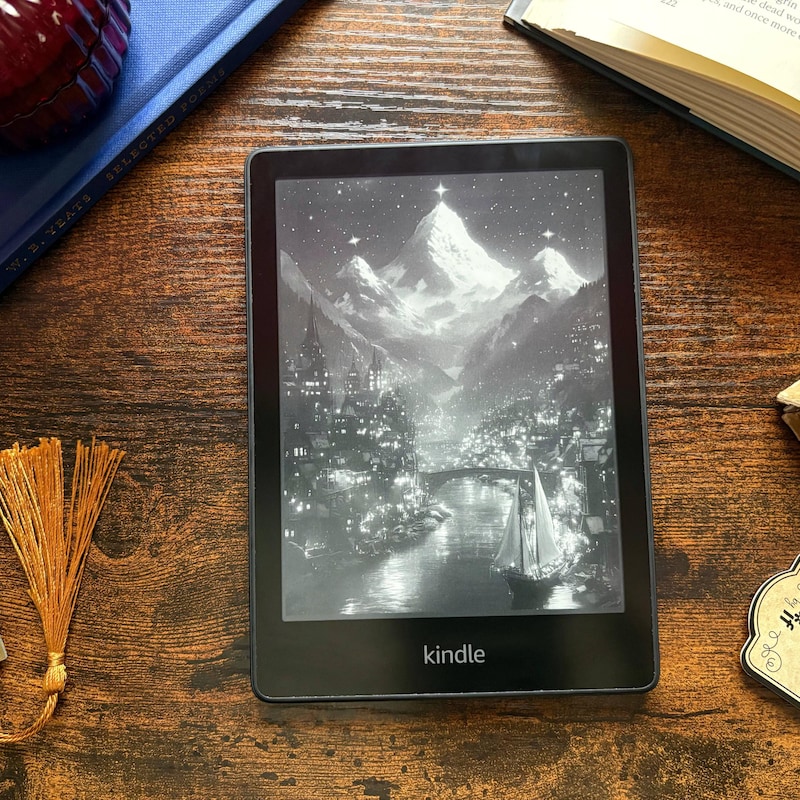 Aesthetic Kindle Wallpaper - Etsy