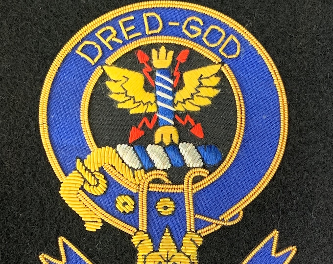 Carnegie Scottish Clan Embroidered Crest - Etsy