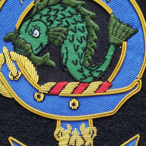 Logan Scottish Clan Embroidered Crest - Etsy