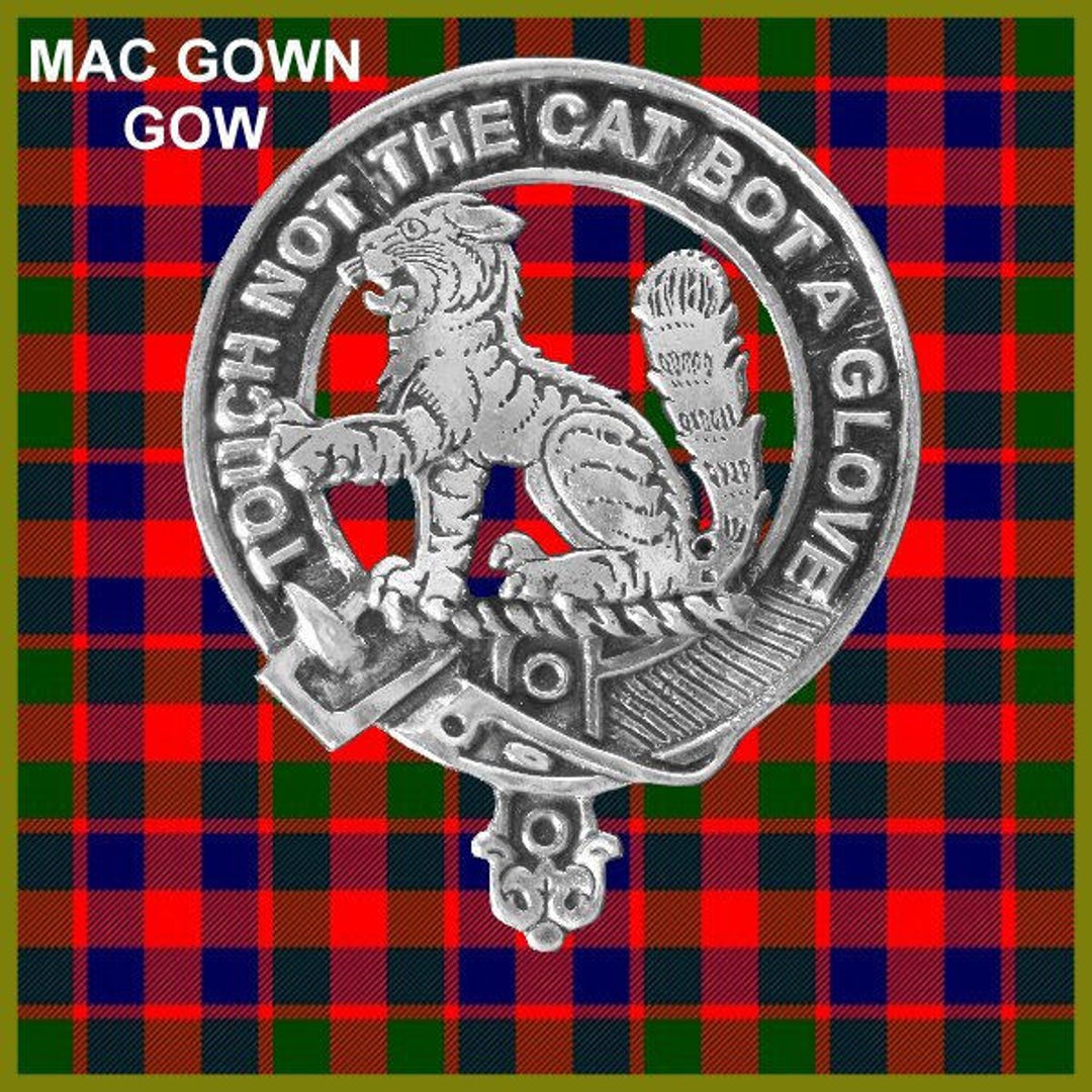 Gow Clan Crest Scottish Cap Badge CB02 - Etsy
