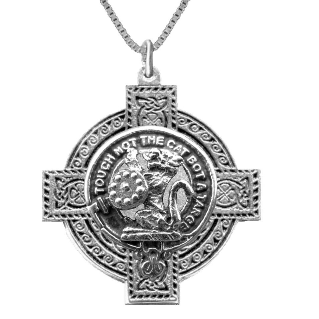 Macbain Clan Crest Celtic Cross Pendant Scottish ~ CLP04 - Etsy