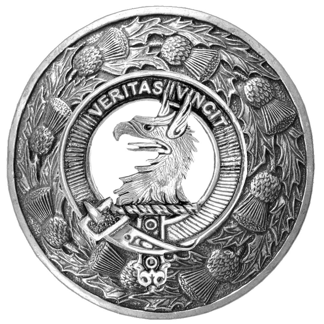 Allison Clan Badge Scottish Plaid Brooch - Etsy