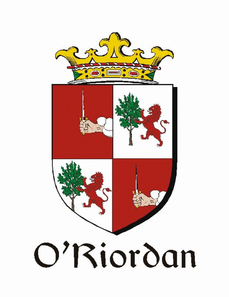 Reardon Irish Coat of Arms Sporran, Genuine Leather - Etsy